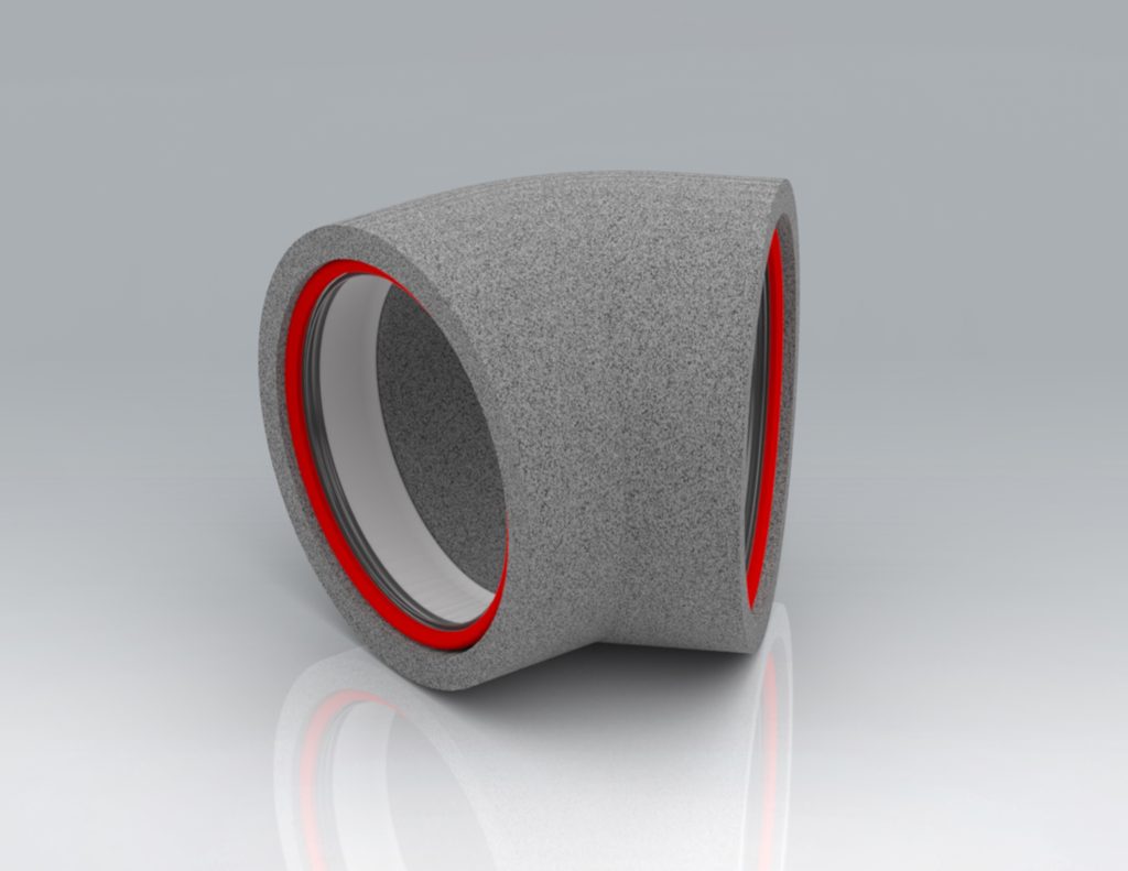 Thermal 125mmØ Round 45° with 1 Female Click & Lock Fitting – Verplas ...