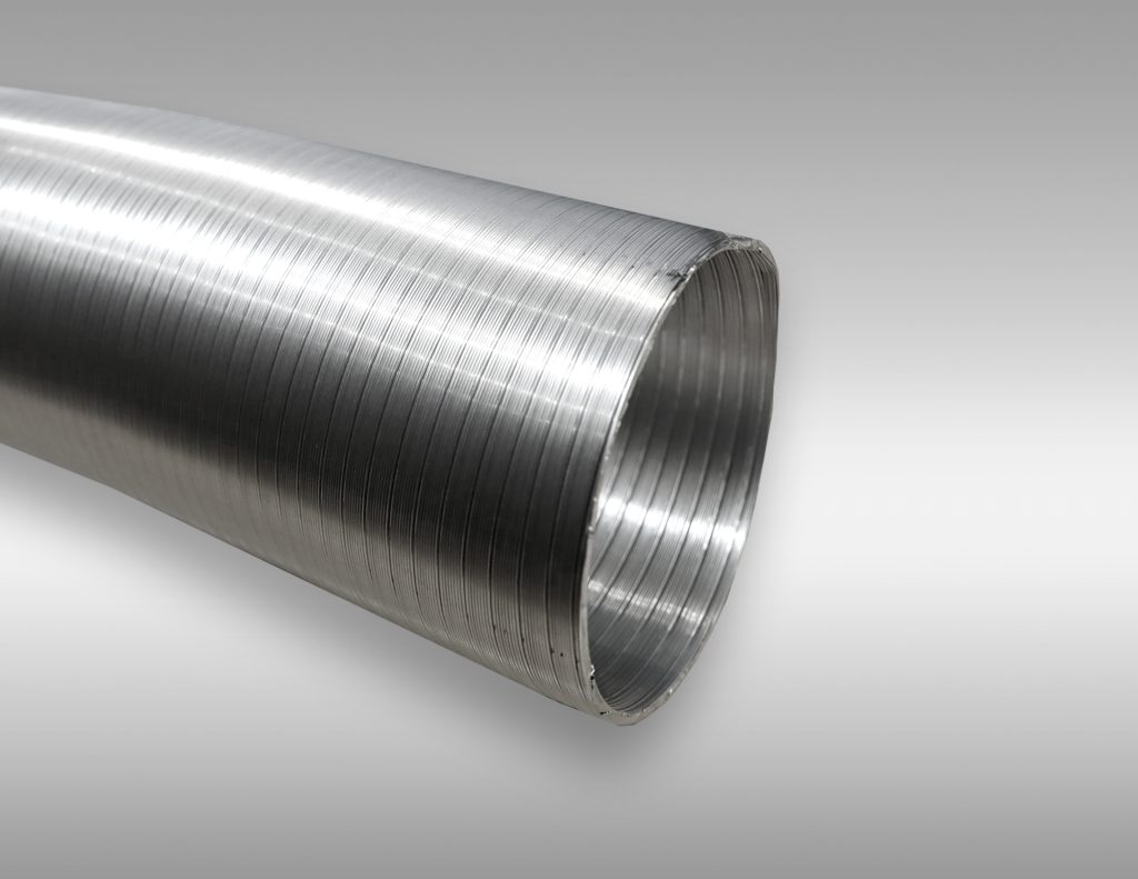 102mm x 1.5m long Round Semi-Rigid Aluminium Hose – Verplas | A Breath ...