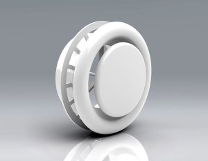 125mm Round Plastic Ceiling Valve – Verplas | A Breath of Fresh Air