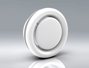 200mm Round Plastic Ceiling Valve – Verplas | A Breath of Fresh Air