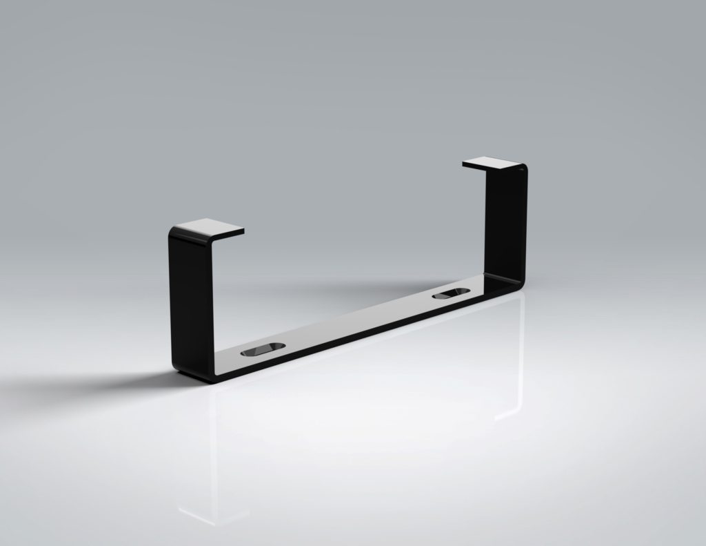 204x60mm Flat Channel Clip – Verplas | A Breath of Fresh Air