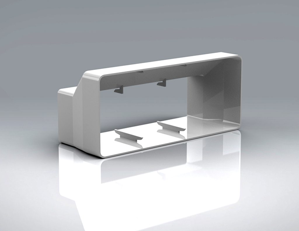 204x60mm to 220x90mm Rectangular Adaptor – Verplas | A Breath of Fresh Air