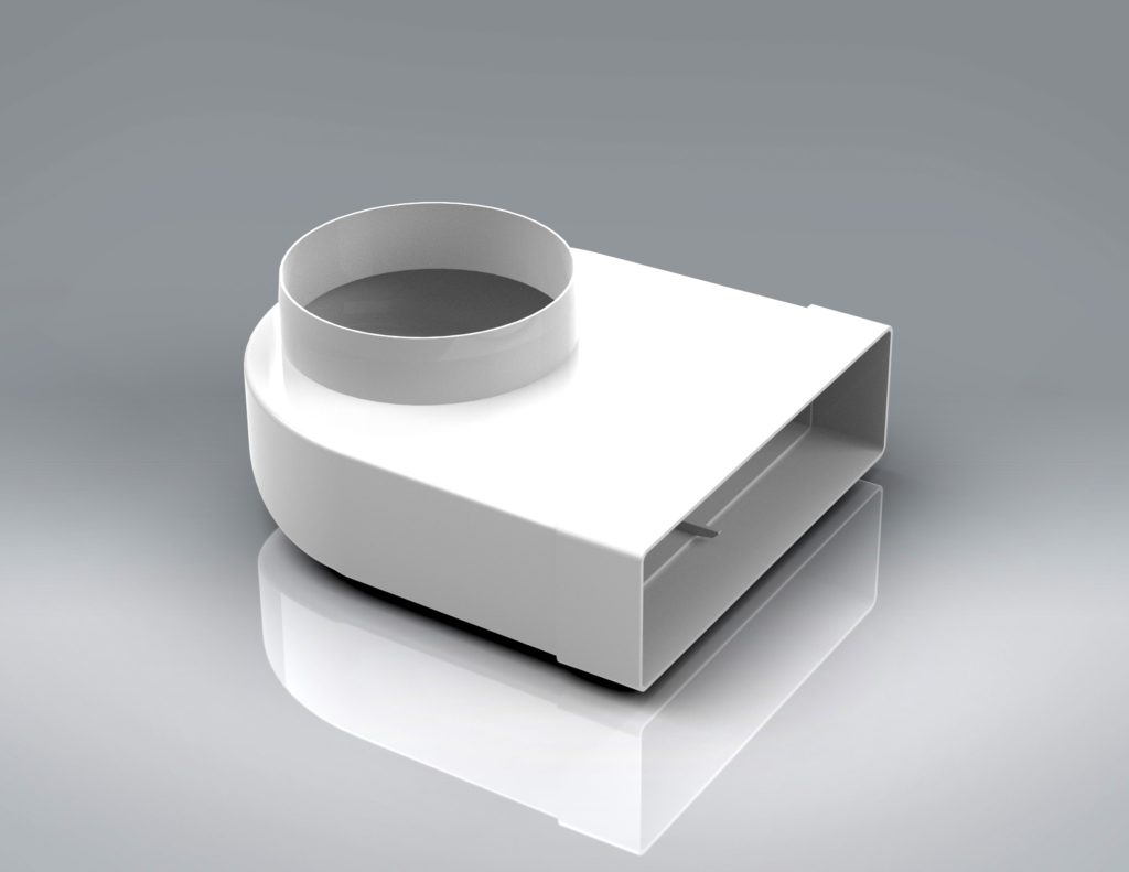 204x60mm Elbow Bend with 125mm Fixed Spigot – Verplas | A Breath of ...