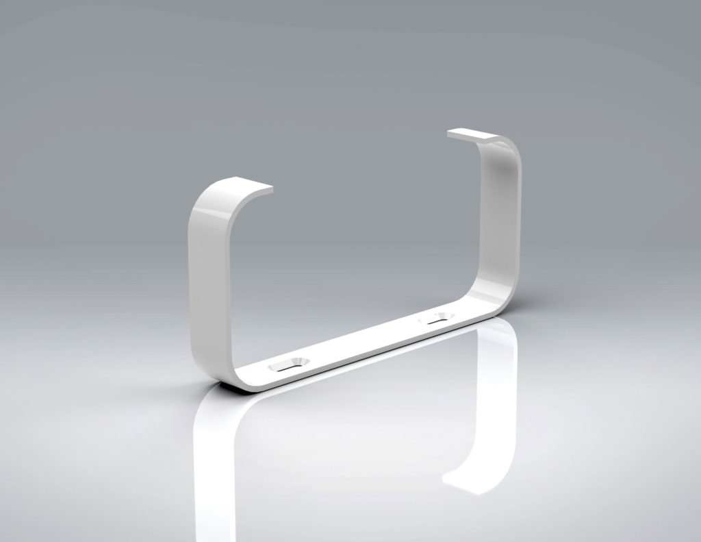 150x70mm Flat Channel Clip – Verplas | A Breath of Fresh Air