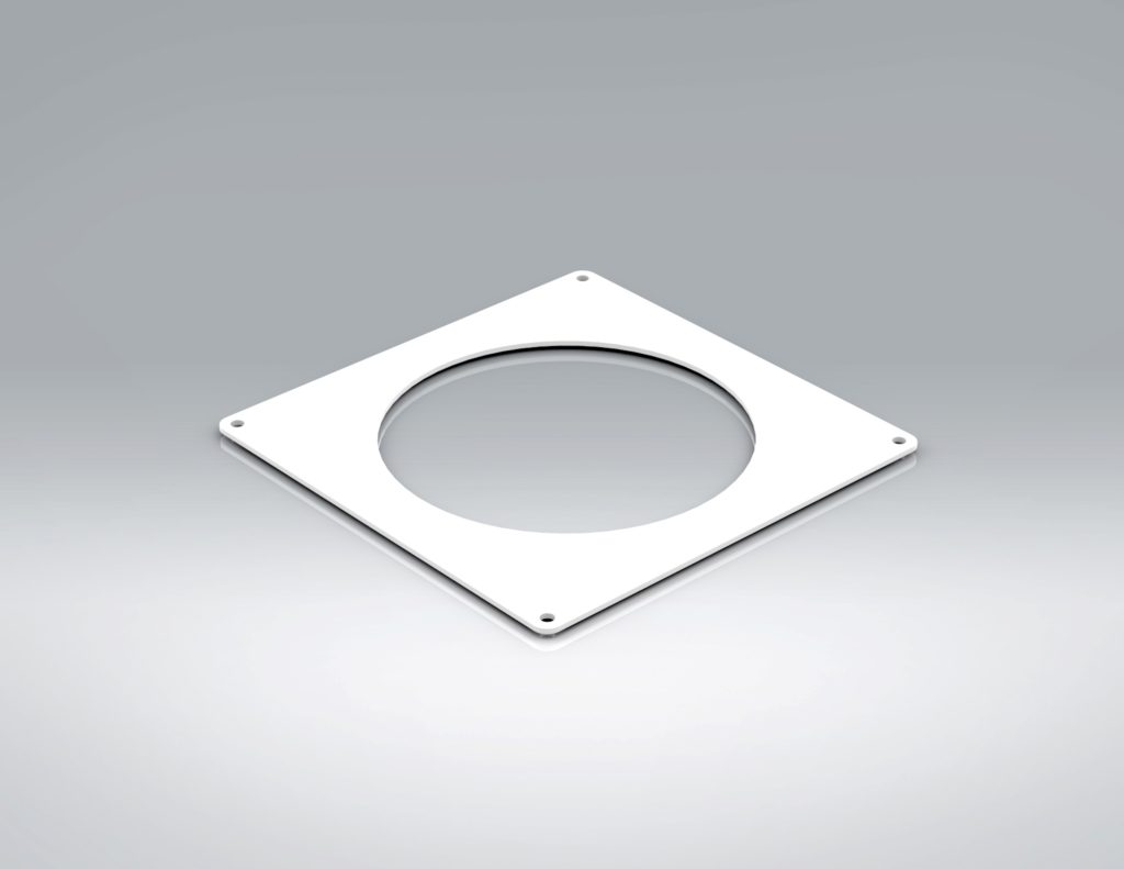 125mm Round Wall Plate – Verplas | A Breath of Fresh Air